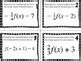 Task Cards Transformations Of Linear Functions By Interactive Algebra