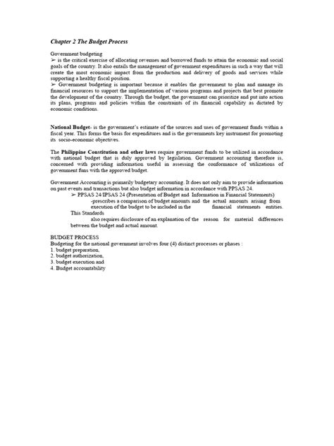 Budget Process Pdf Budget Process Pdf