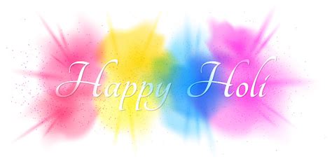 해피 홀리 색상의 휴일입니다 색상의 폭발 멀티 컬러 스프레이 텍스트와 축제 배너입니다 다채로운 안개 먼지 벡터 그림입니다 Eps 10 공휴일에 대한 스톡 벡터 아트 및 기타