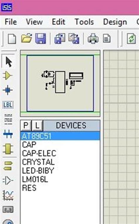 Interfacing Of Lcd With 8051 Microcontroller In Proteus Isis The Engineering Projects