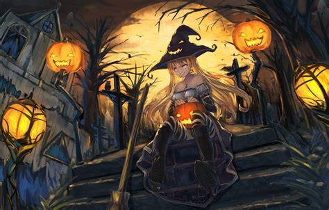 Anime Halloween Pumpkin Wallpapers Top Free Anime Halloween Pumpkin