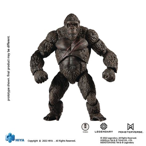 godzilla vs kong kong exquisite basic action figure previews exclusive
