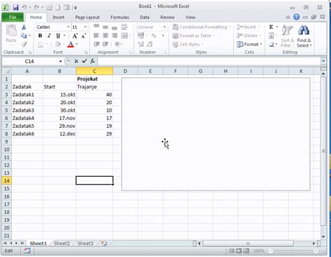 Abc MICROSOFT EXCEL Chart Creating A Gantt Chart SELECT DATA