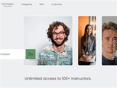 a responsive react landing page upwork