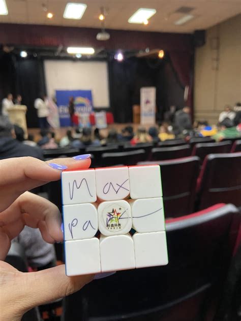 Solved And Signed Rcubers