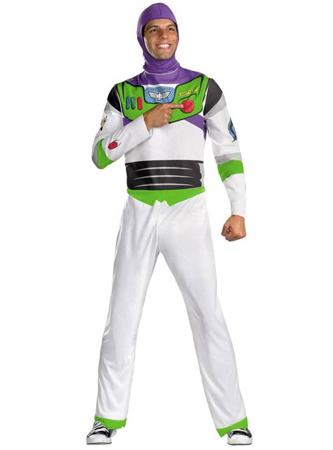 Classic Mens Buzz Lightyear Costume Toy Story Costume For Men