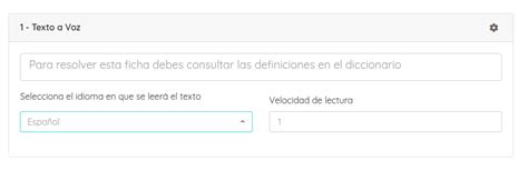 Ayuda Cómo añadir un campo de Texto a Voz desde el generador