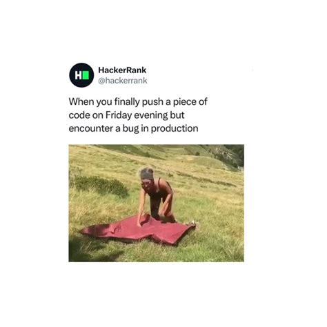 Hackerrank On Linkedin Never Push Your Code On Friday Evening 39