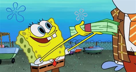 Just A Small Theory Spongebob And Patrick Are Rich Because They Found