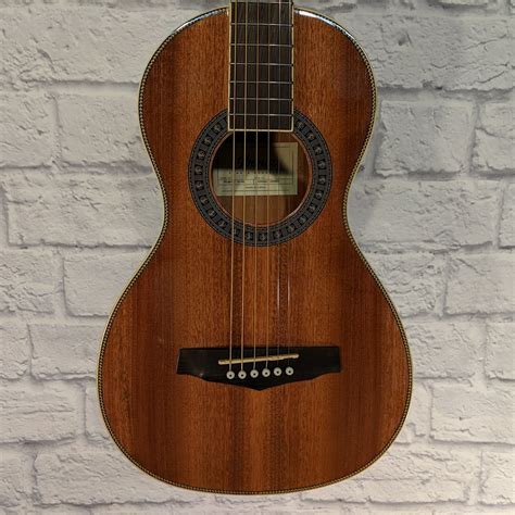 Ibanez Pn1 Mahogany Parlor Acoustic Guitar Natural High Gloss