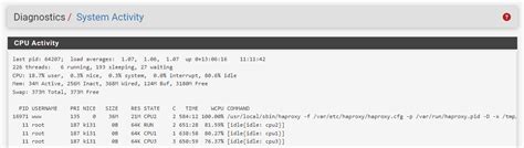 Haproxy 100 Cpu Usage Netgate Forum