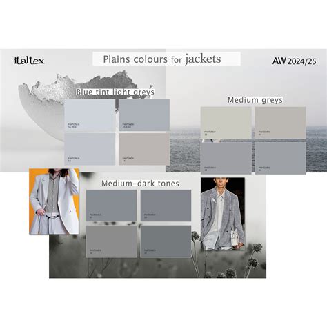 Colours For Menswear Jackets Aw 2024 2025 Italtex Trends