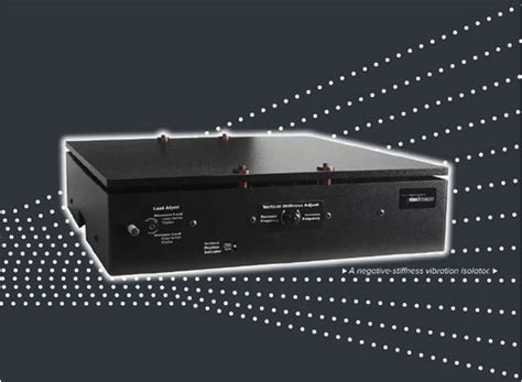 Nano Vibration Isolation Precision Level Isolators Negative Stiffness Vs Active
