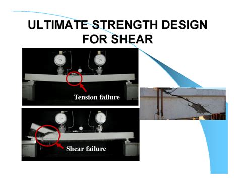 Ultimate Strength Design For Shear Ultimate Strength Design For Shear