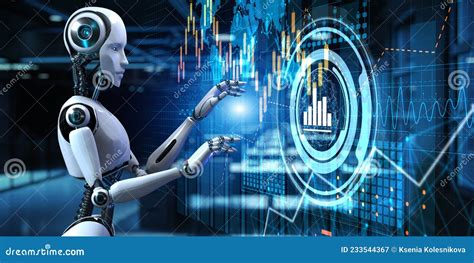 Big Data Analysis Robotic Process Automation Rpa Concept Robot