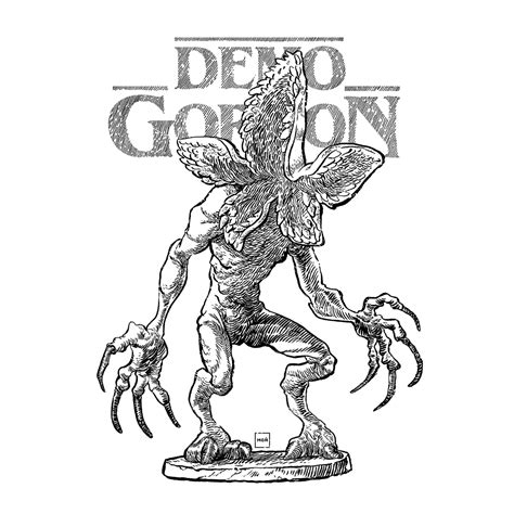Demogorgon On Behance Stranger Things Stranger Things Fanart Dessin