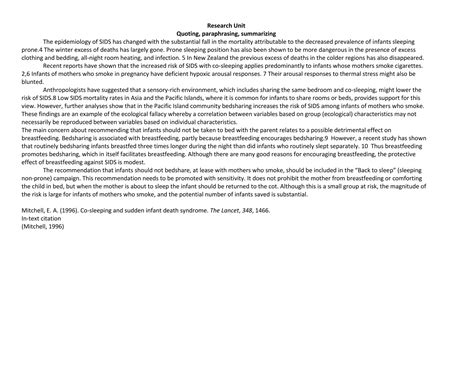 Quotingparaphrasing And Summarizing Ppt