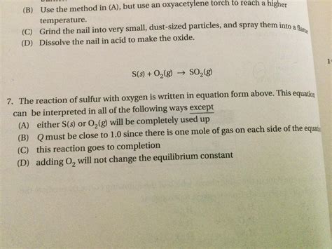 Solved I Know That The Answer Was B But I Dont Know Why C Chegg Com
