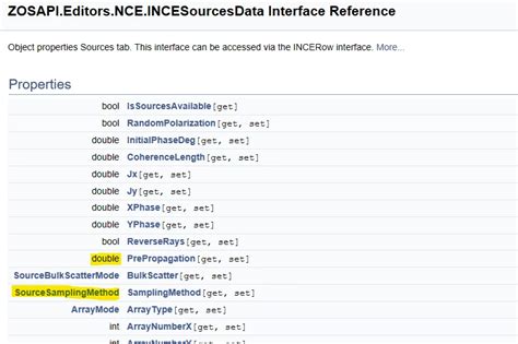 Cannot Set Source Sampling In Nsc Zemax Community