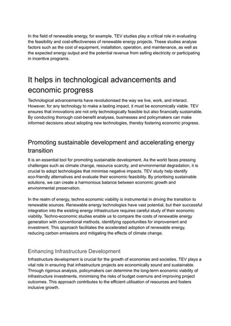 Techno Economic Viability Pdf Environmental Services Industry
