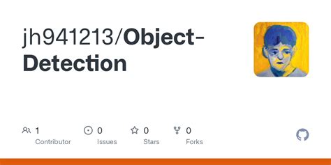 GitHub Jh Object Detection
