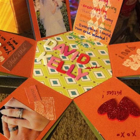 Hexagon Explosion Box Complete Explosion Box Stamped Cards Paper Crafts