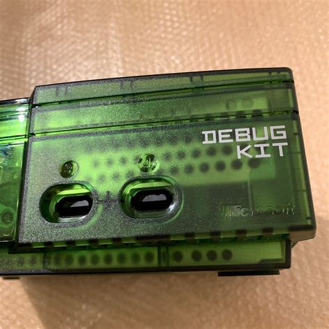 Boxed Xbox Debug Kit Set With High Definition Av Pack Retroasia