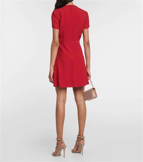 Redvalentino Embellished Minidress Red Valentino
