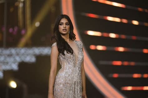 Photo Miss Inde Harnaaz Sandhu Lors Du Concours Miss Univers 2021