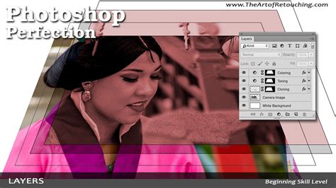 Photoshop Tutorial Layers Palette The Art Of Retouching