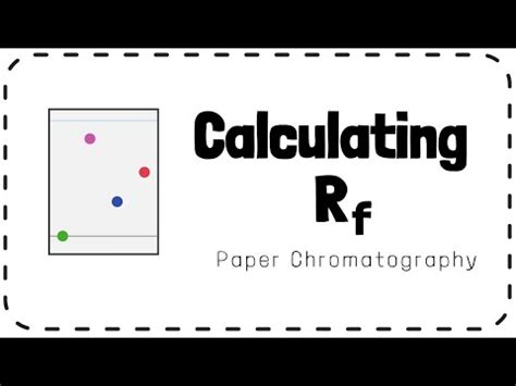 Why Do We Calculate Rf Values