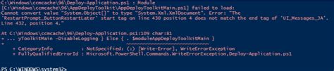 Issue With Appdeploytoolkitconfigxml · Issue 541 · Psappdeploytoolkit