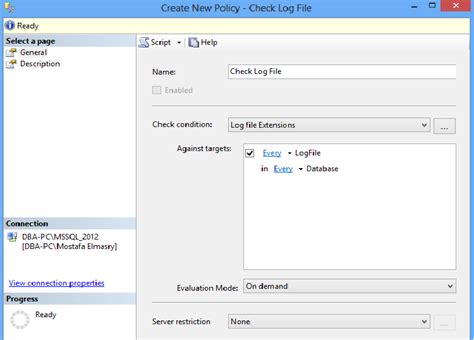 Policy Check The Data And Log File Extensions For All Dataabases Db Cloud Tech