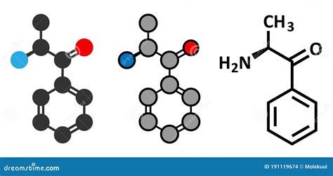 Cathinone Chemical Formula Cathinone Chemical Molecular Structure
