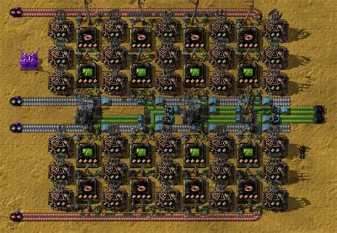 100 Compressed Tileable Electronic Circuit Production R Factorio
