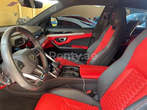 Lamborghini Urus Interior Red Cabinets Matttroy