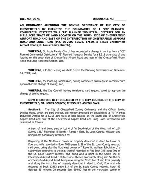 Fillable Online Zoning District Map Which Are Part Thereof Are Hereby