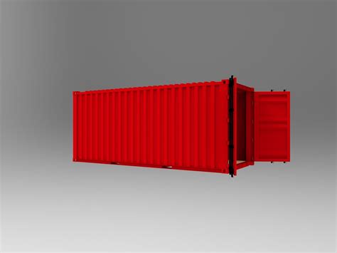 3d Model Of Container