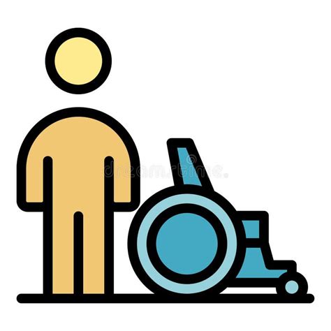 Ayuda A La Asistencia Social Icono Vector Plano Ilustración Del Vector