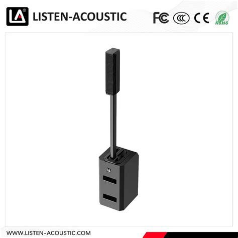 basic customization portable big power professional line array system column speaker column