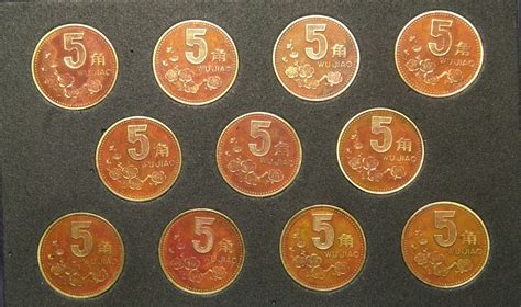 梅花5角 2001梅花5角十万 荷花5角 大山谷图库