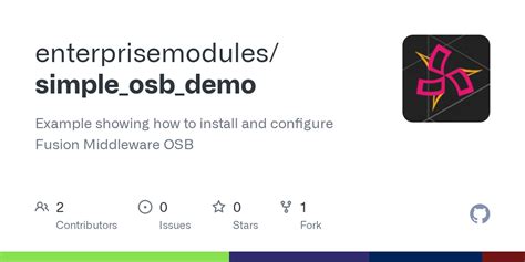 Github Enterprisemodulessimpleosbdemo Example Showing How To