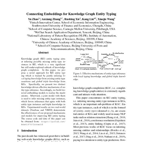 Connecting Embeddings For Knowledge Graph Entity Typing Acl Anthology