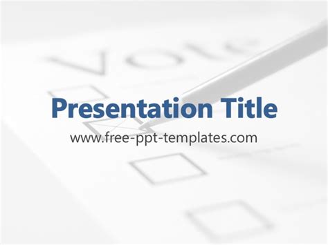 voting ppt template mr templates