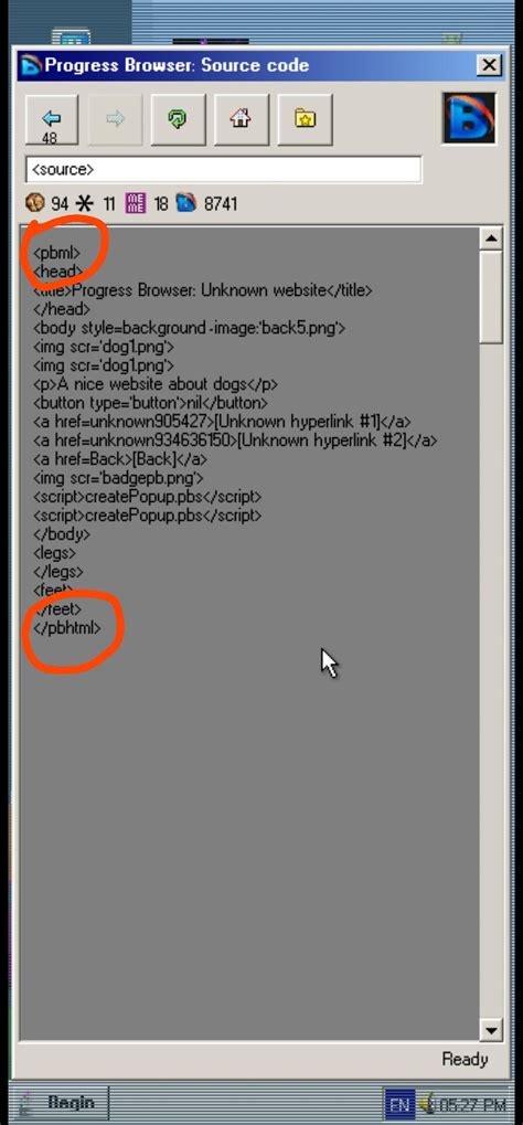 Bug Report Every Site Source Code Starts With But Ends With R