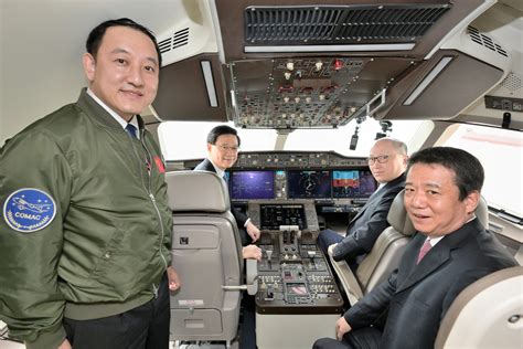 Cad And Aahk Host Welcoming Ceremony For Aircraft C919 And Arj21 With