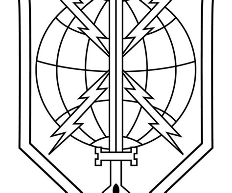 Artstation Us Army Military Intelligence Readinmess Command Patch Vector File Black White