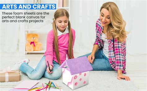 Craft Foam Block 4 Pack 11x17x1 5 Polystyrene Foam Rectangle Sheets For Floral