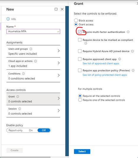 Multifactor Authentication With Azure Conditional Access And Acumatica