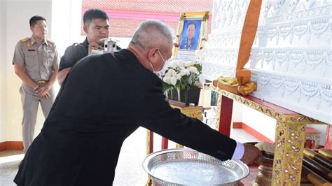 อาลัย “วันชัย ลาภวิไลพงศ์” ประธานกต ตร สน บางกอกใหญ่ เป็นประธานในพิธีสวดพระอภิธรรมศพ “จักร